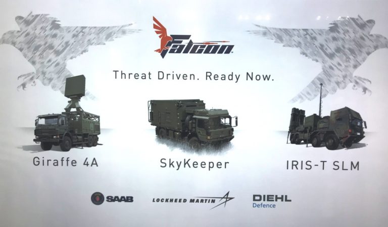 IDEX 2019: Lockheed Martin, Diehl and Saab unveil Falcon ground-based ...
