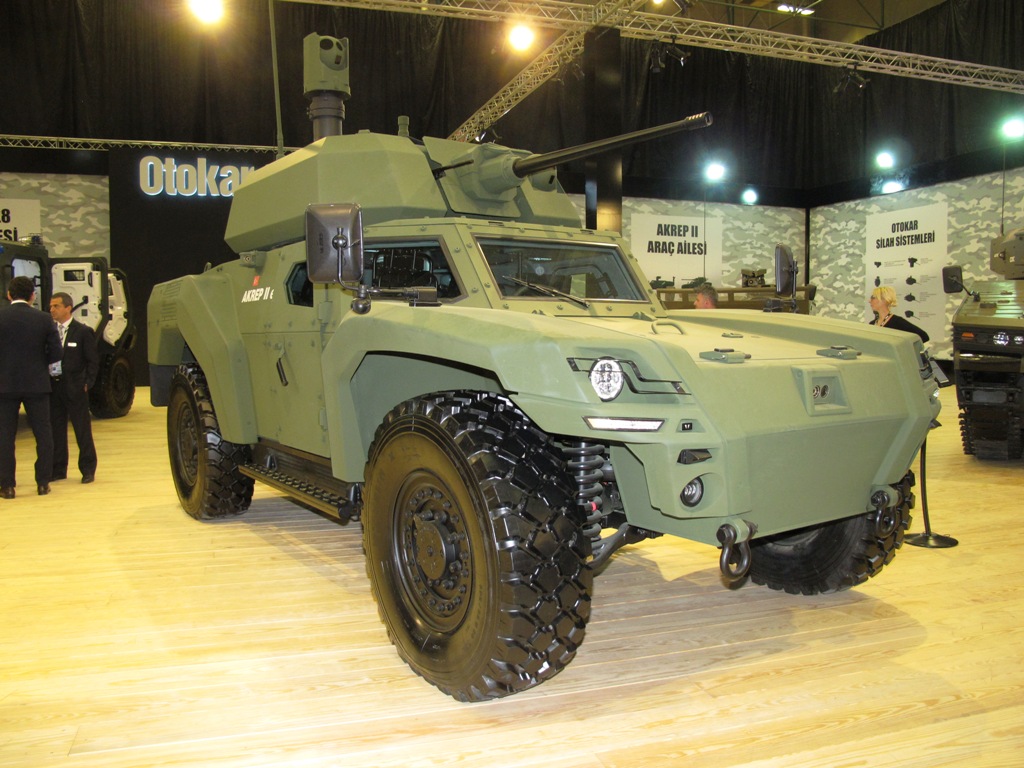 IDEF 19: Otokar’s Akrep IIe, an electric-driven recce platform - EDR ...