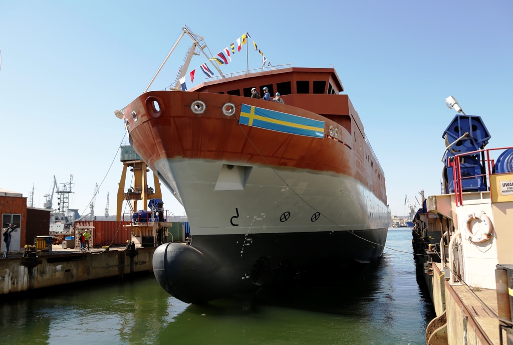 New Swedish SIGINT ship launched in Gdynia - EDR Magazine