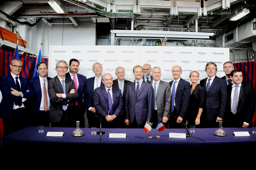 Fincantieri and Naval Group sign the joint venture agreement - EDR Magazine
