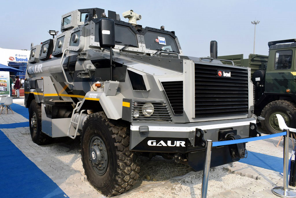 BEML's medium MRAP vehicle makes debut - EDR Magazine