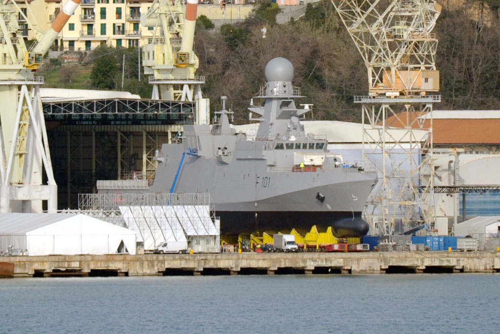 Fincantieri: the first corvette for Qatar launched - EDR Magazine