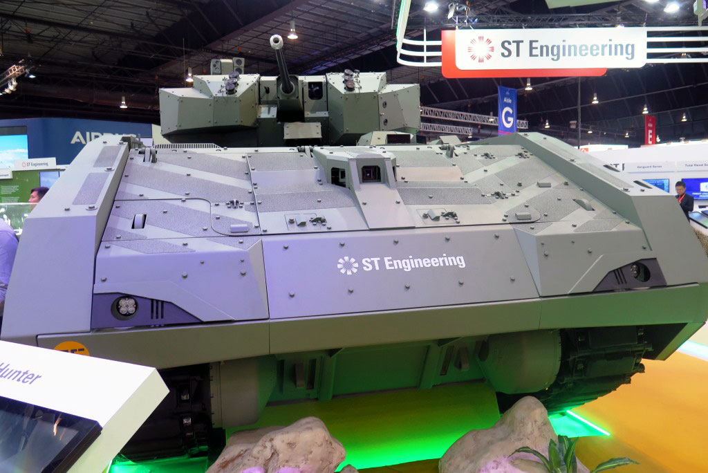ST Engineering Hunter IFV close to become operational - EDR Magazine