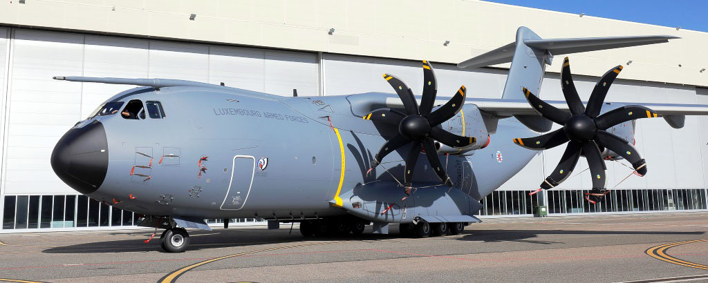 Airbus delivers A400M to Luxembourg’s Armed Forces - EDR Magazine