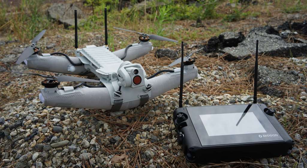 Mini-drone capability for small vessels courtesy of Diodon - EDR Magazine