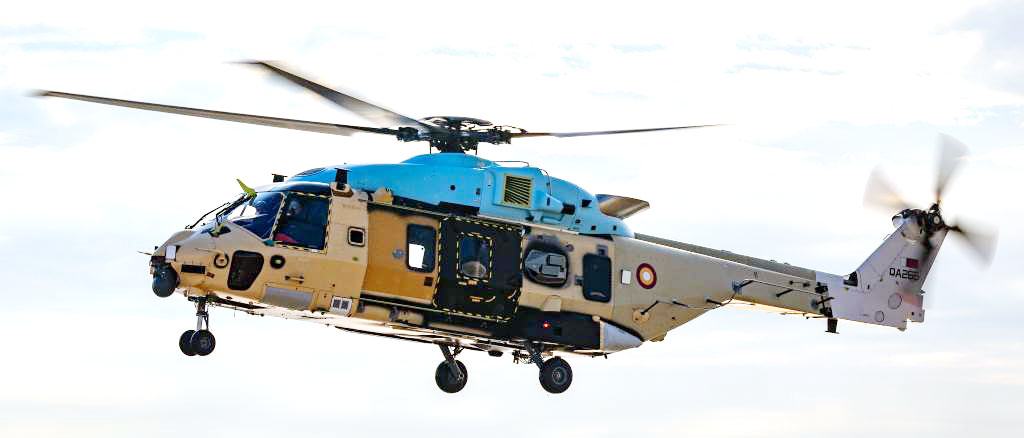 Leonardo: Qatar’s NH90 helicopter programme marks major milestone with first flights - EDR Magazine