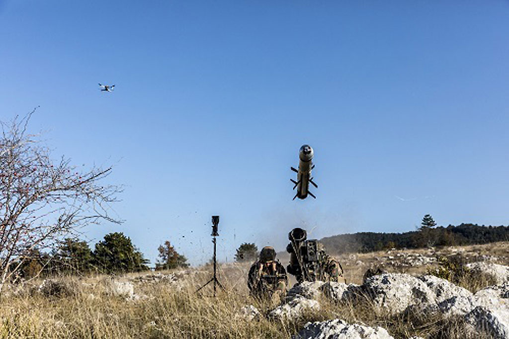 Successful MMP firing with target designation made by a Novadem drone ...