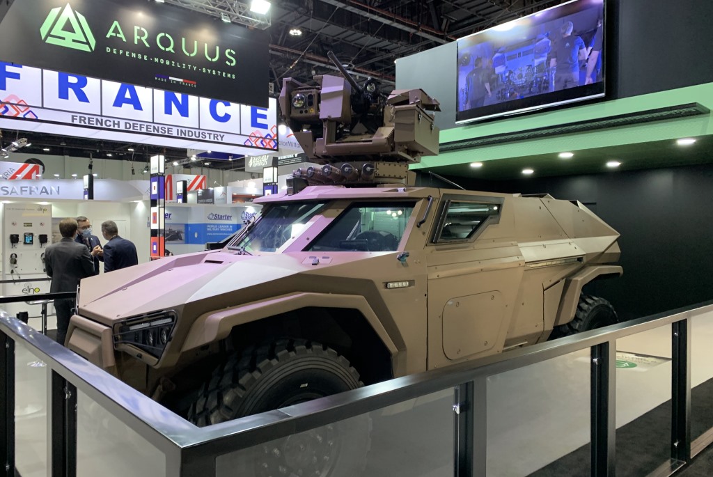First public appearance for Arquus Scarabee hybrid recce vehicle - EDR ...