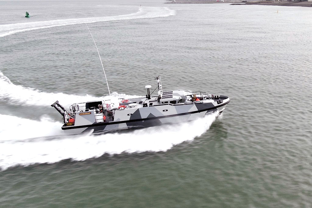 Expeditionary Survey Boat Hydrograaf named at Damen Shipyards Den ...
