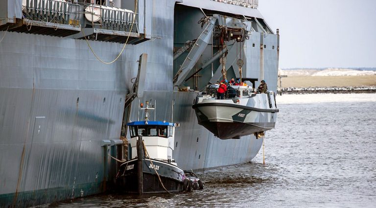 Expeditionary Survey Boat Hydrograaf named at Damen Shipyards Den ...