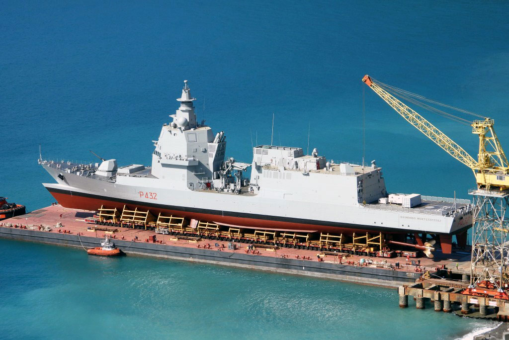 Breaking News: First images of ITS Montecuccoli PPA weapon fit - EDR ...