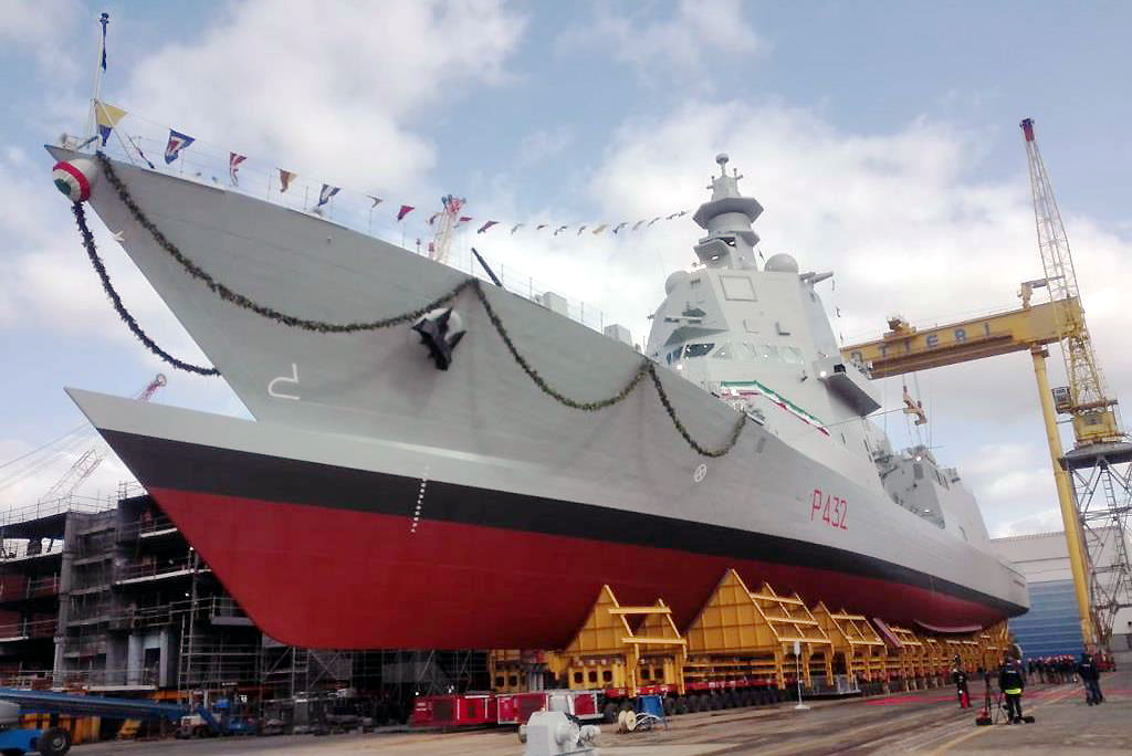 Fincantieri launches the third PPA “Raimondo Montecuccoli” in Riva ...