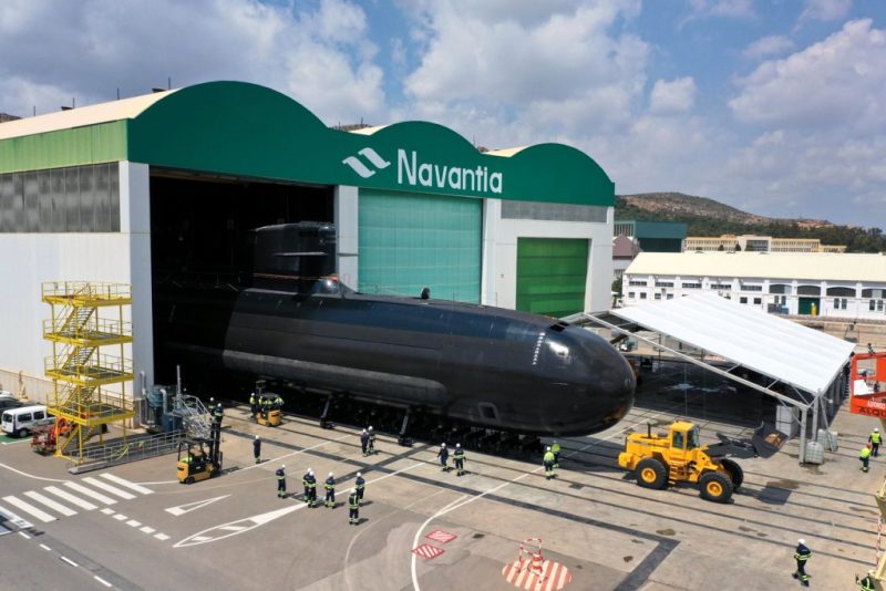Navantia: His Majesty King Felipe VI presides the launching ceremony of ...