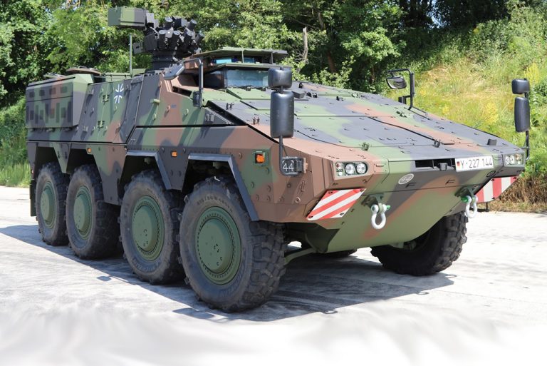 Delivery of the GTK Boxer vehicles ordered by the Bundeswehr now ...