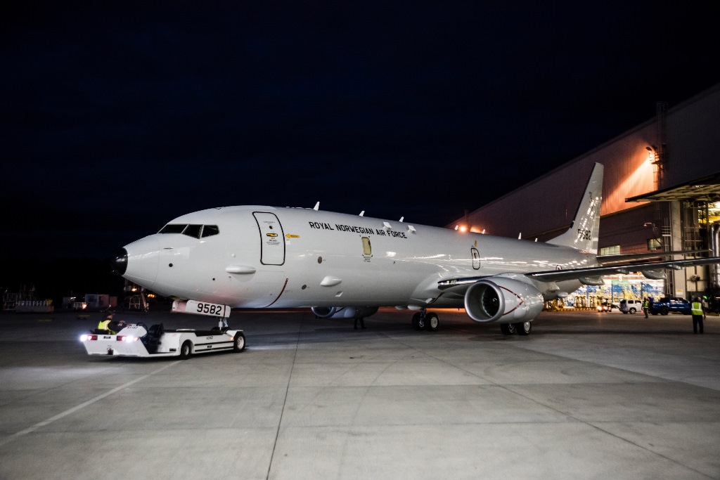 Norway’s First P-8A Poseidon Rolls Out of the Paint Shop - EDR Magazine