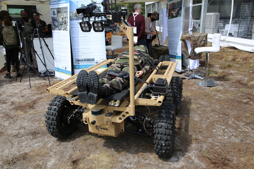 Stamina UGV Aurochs: a purposely-designed UGV from Institut Saint-Louis ...