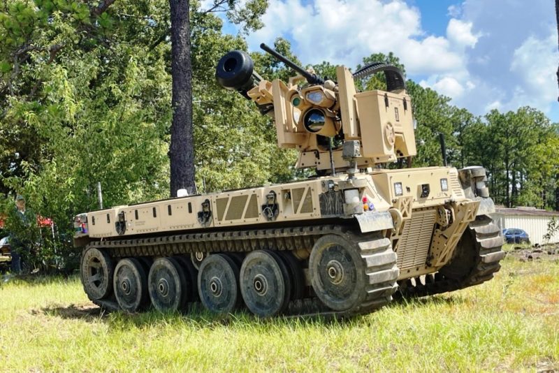 U.S. Army Live-Fire Exercise at Fort Benning Demonstrates Future ...