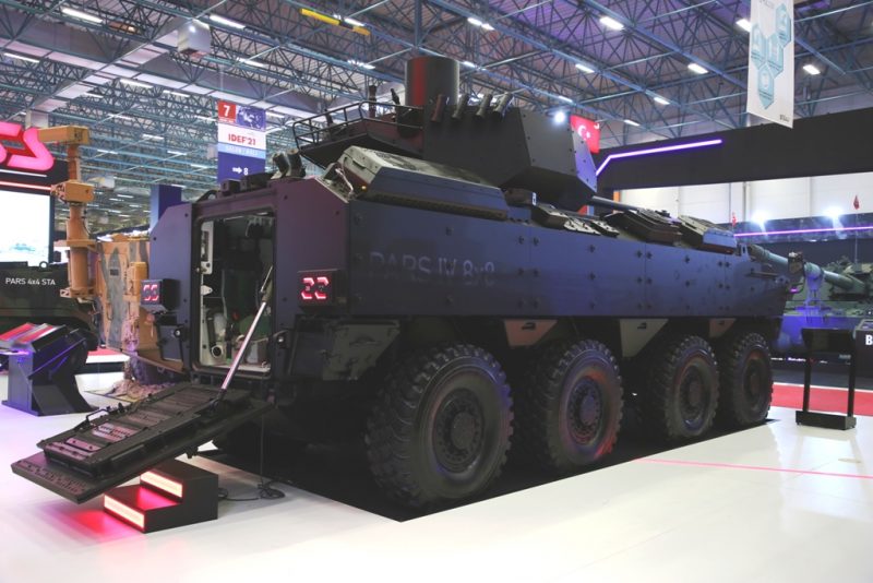 The FNSS 8x8 proposal for the Turkish Land Forces New Gen Vehicles ...