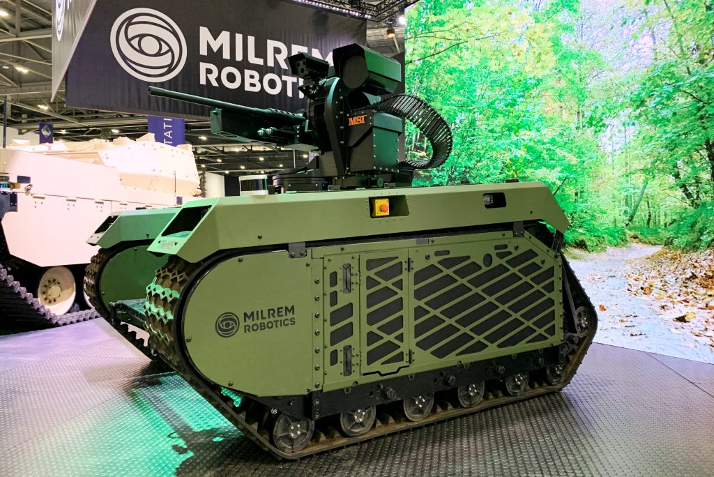 Milrem Robotics and MSI-Defence Systems Limited present unmanned kinetic C-UAV capabilities ...