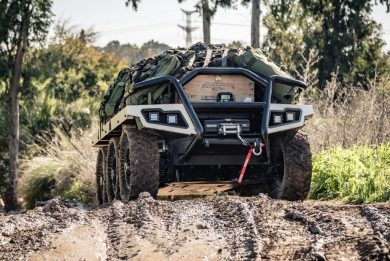 Elbit Systems and Roboteam Introduce ROOK: New Multi-payload 6X6 ...