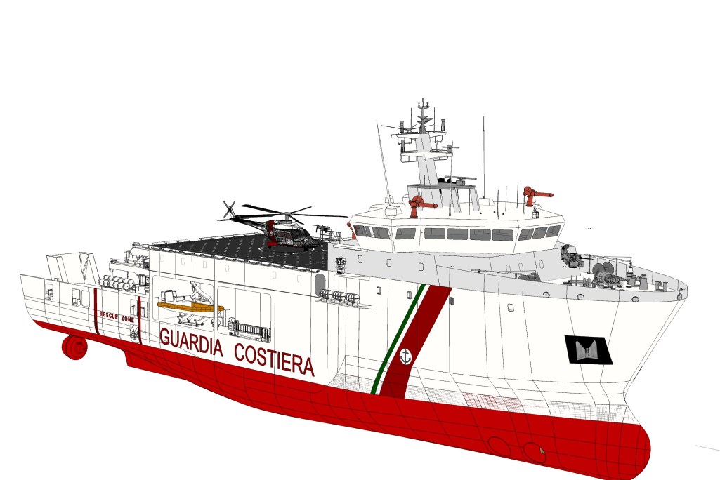 The Italian Coast Guard is to expand its fleet: the design and ...