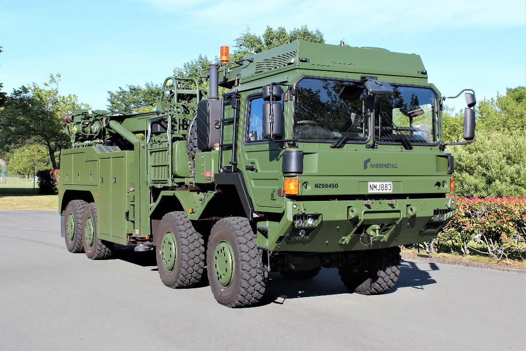 Rheinmetall MAN Military Vehicles completes handover of HX 8x8 Heavy ...