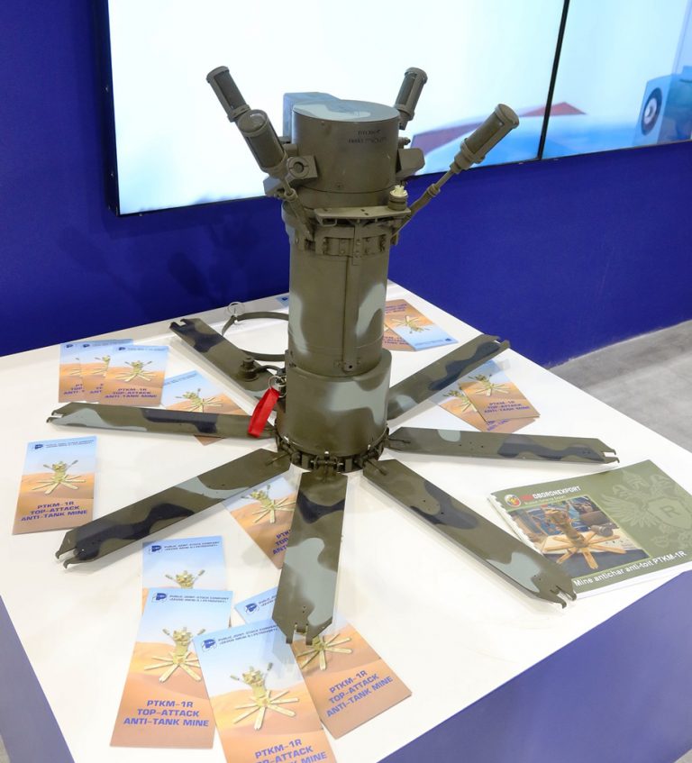 Russia exhibits for the first time abroad its PTKM-1R top- attack ...