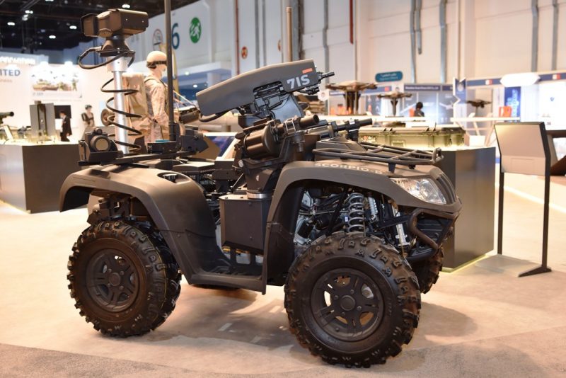 EDGE unveils 7IS Remote Control Weapon Station at UMEX 2022 - EDR Magazine