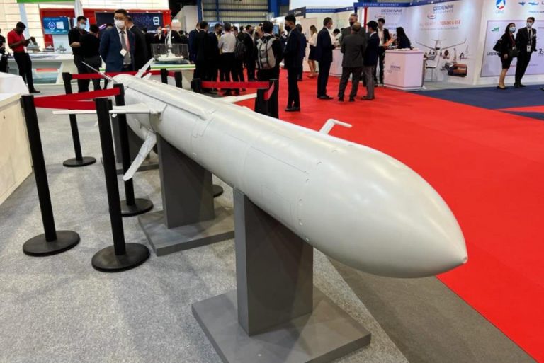Blue Spear fifth gen surface-to-surface missile unveiled at Singapore ...