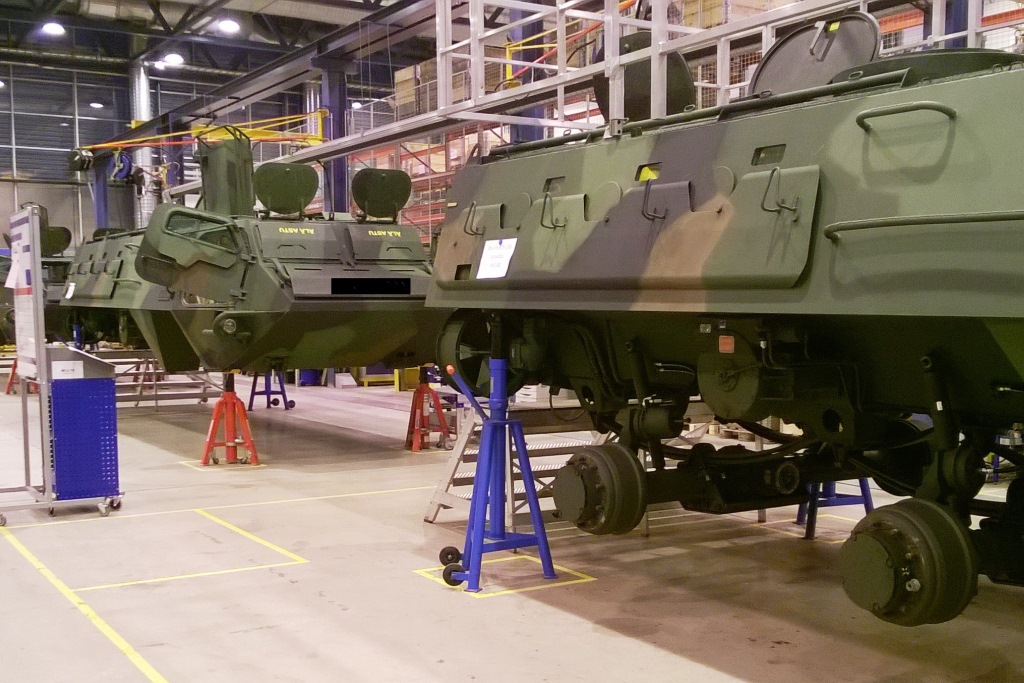 Patria to upgrade Swedish armoured vehicles - EDR Magazine
