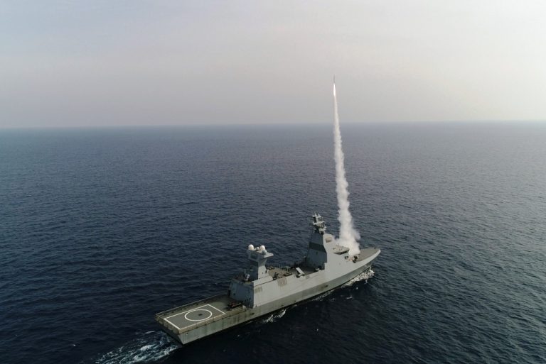 Rafael's ‘C-Dome’ completes 1st interceptions from aboard the Israeli ...