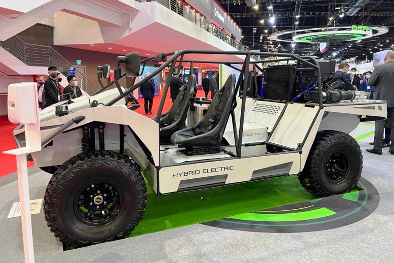 A hybrid Light Strike Vehicle from ST Engineering - EDR Magazine