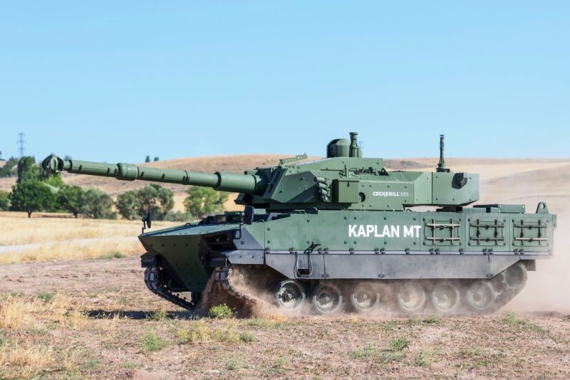 FNSS completed the serial production; KAPLAN MT Medium Tank Platforms ...