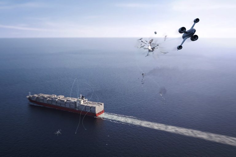 Killing enemy drones with a kinetic energy UAS; MARSS unveils its ...