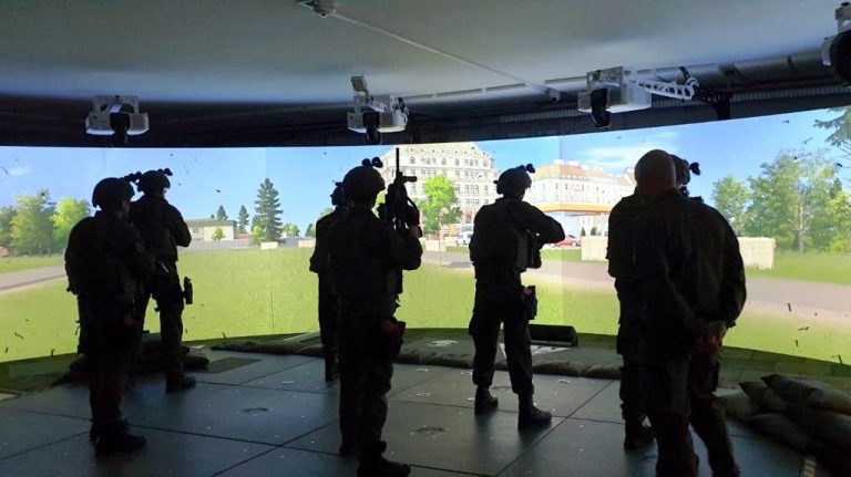 The Austrian Army officially presents its new indoor small arms trainer ...