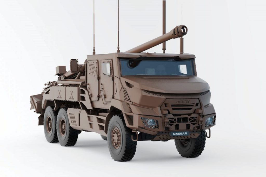 CaMo 2: Nexter to supply 9 Caesar 6X6 Mark II to the Belgian armed ...
