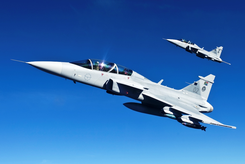Saab Receives Service and Maintenance Order for South African Gripens ...