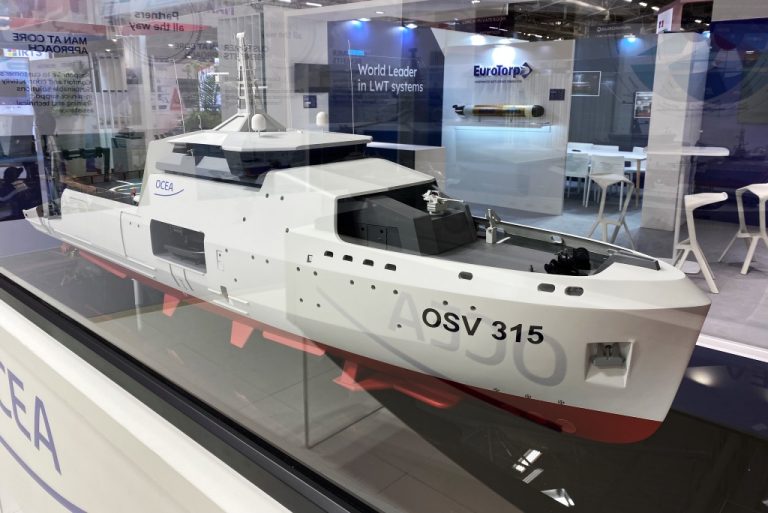 OCEA presents the 95 meters OSV 315 multi-purpose offshore support ...