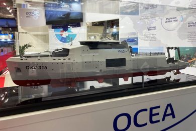 OCEA presents the 95 meters OSV 315 multi-purpose offshore support ...