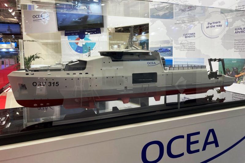OCEA presents the 95 meters OSV 315 multi-purpose offshore support ...