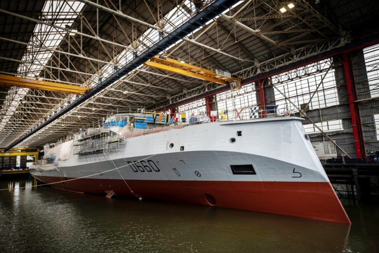 Naval Group launches the first defense and intervention frigate (FDI ...