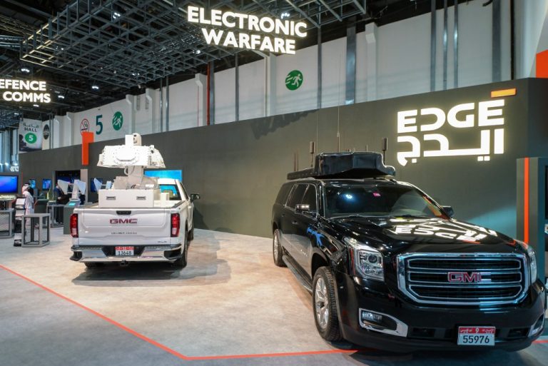 IDEX 2023: EDGE SkyShield and V-Protect against drones and IEDs - EDR ...
