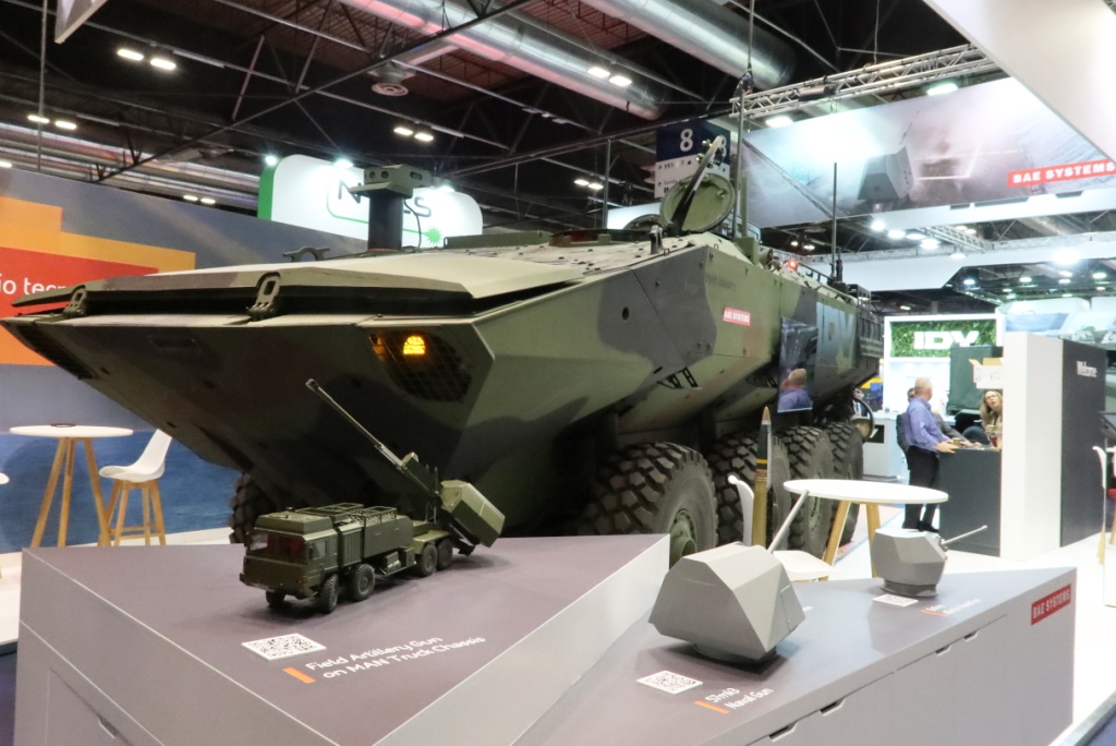 FEINDEF 2023: BAE Systems and IDV exhibit the USMC ACV for the first time outside the USA - EDR ...