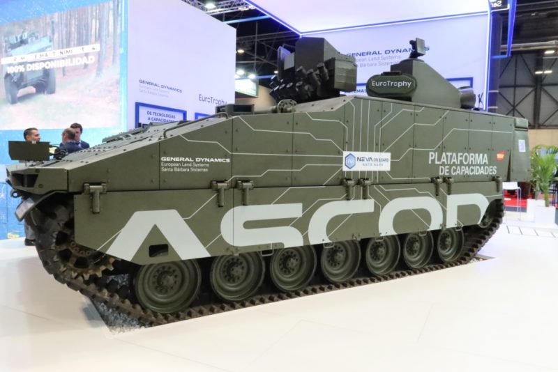 FEINDEF 2023 - GDELS integrates EuroTrophy on its ASCOD technology ...