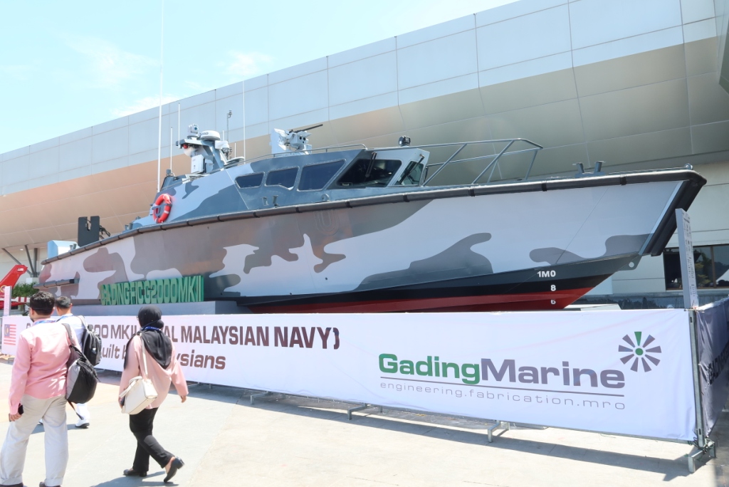 LIMA 2023 - GadingMarine shows its new G2000 Mk II and looks forward to bigger naval units - EDR ...