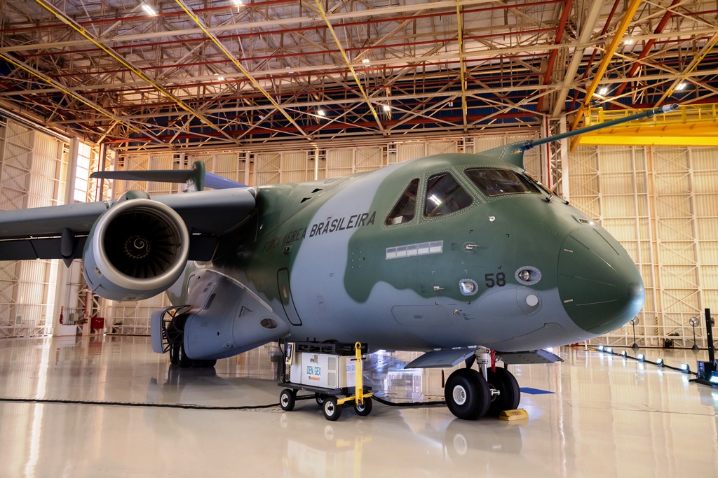 Embraer Delivers The Sixth C 390 Millennium Aircraft To The Brazilian