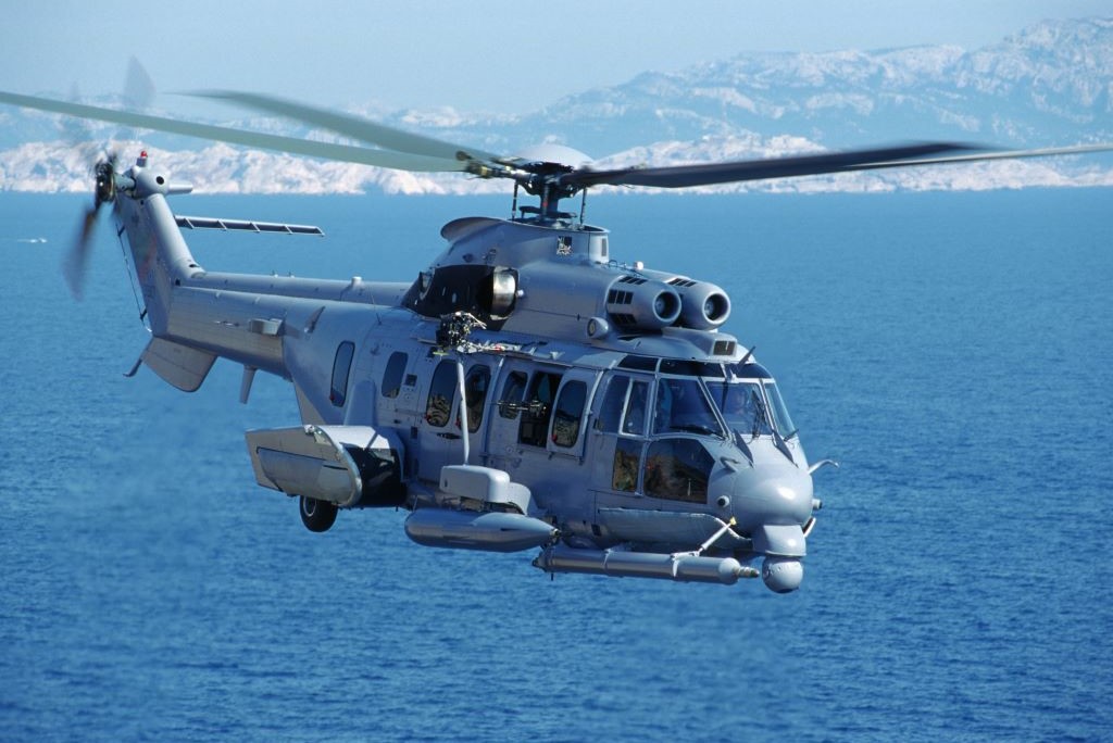 Airbus Helicopters conducts a qualification campaign for the Nexter ...