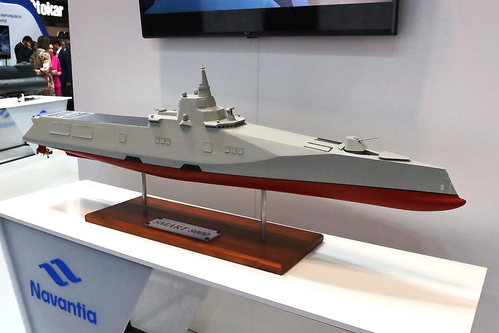 Navantia exhibits its SMART 8000 and Integrated Service Systems - EDR ...