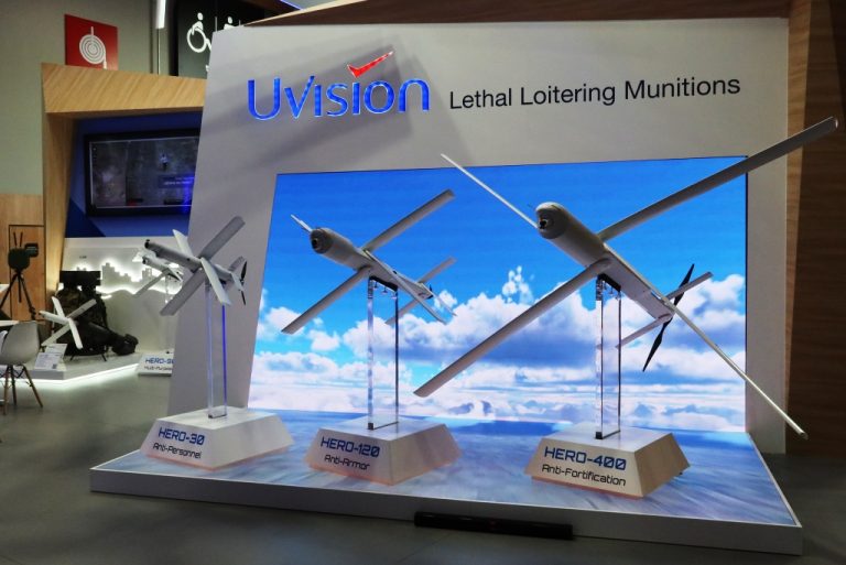 UVision unveils its HERO Multi-Canister Launcher (MCL), adapted for ...