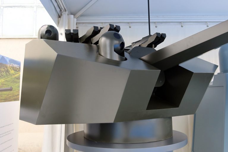 SeaFuture 2023 - Leonardo unveils new 30x173 mm X-Gun weapon system ...